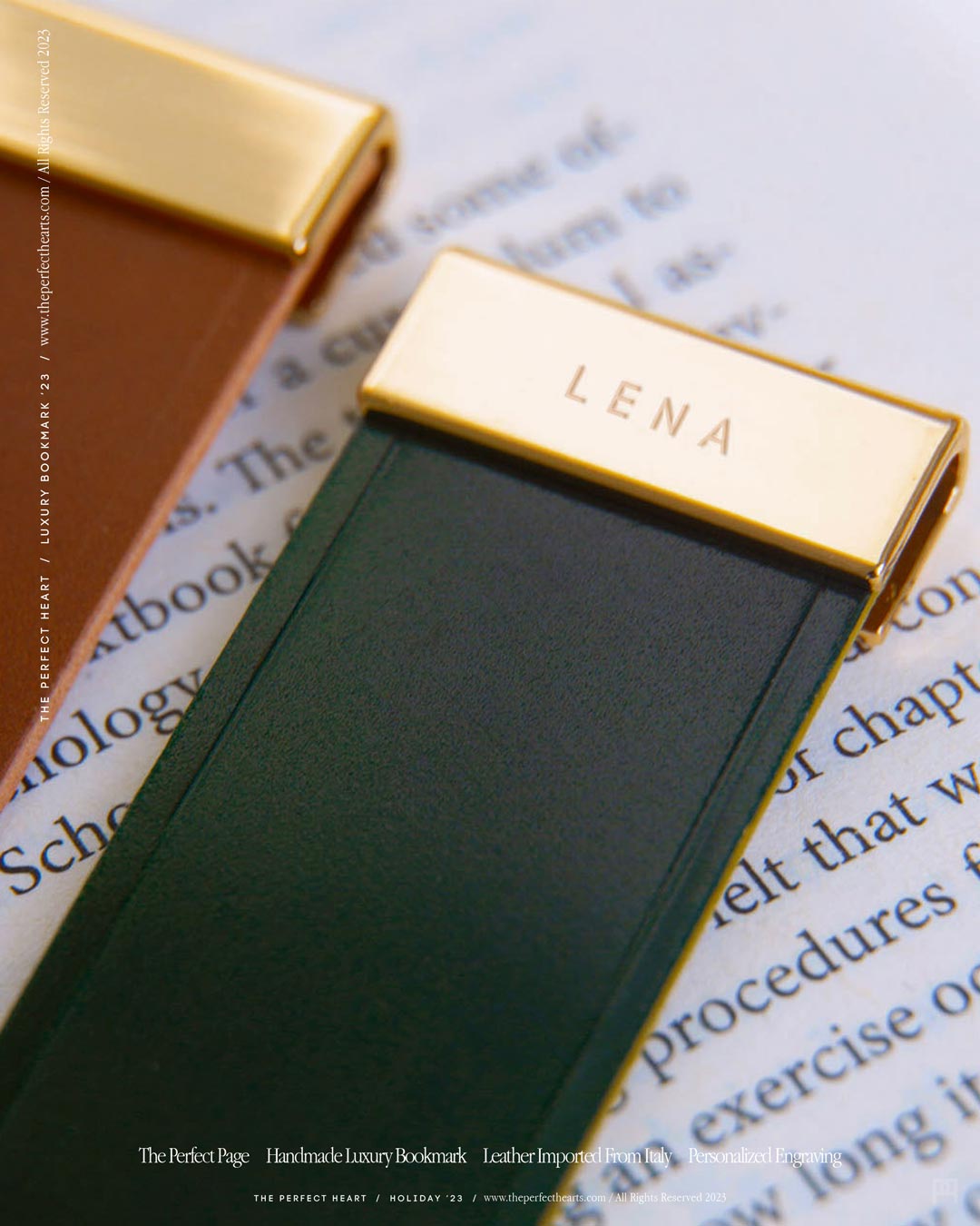 The Perfect Page – Luxury Bookmark – The Perfect Heart
